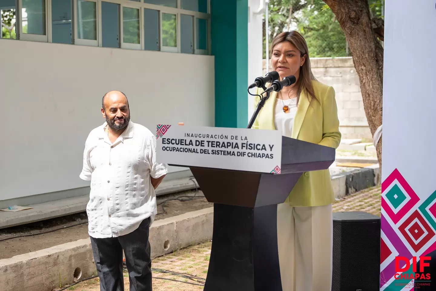 Inauguración de la Escuela de Terapia Física y Ocupacional del DIF Chiapas